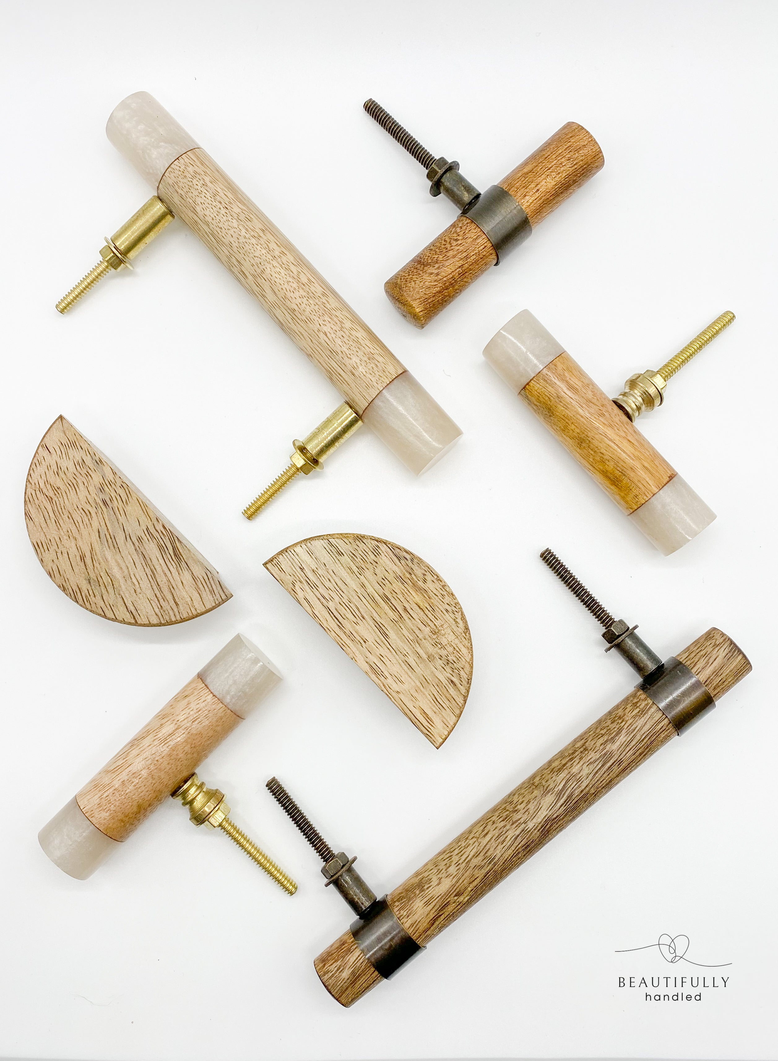 Timber drawer and cabinet handles – Beautifully Handled