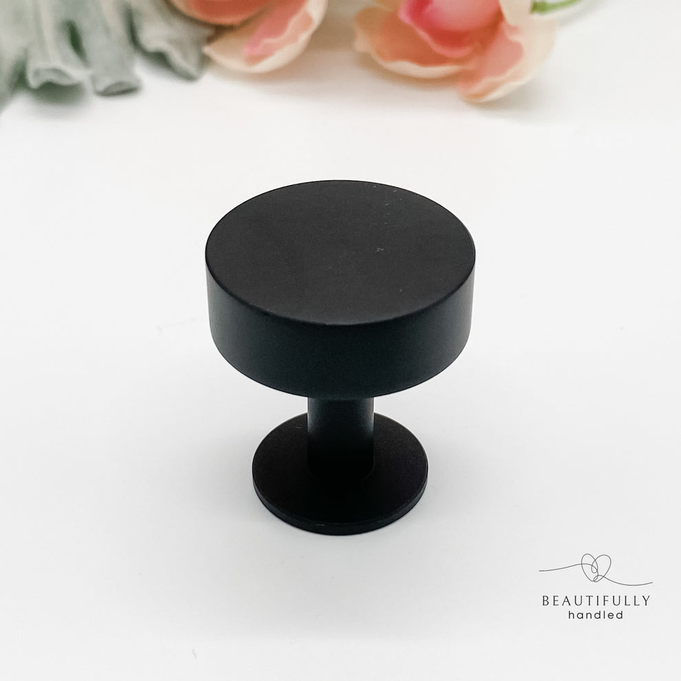Modern round drawer cabinet knob – Beautifully Handled