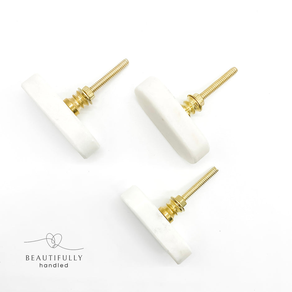Marble drawer handles & knobs – Beautifully Handled
