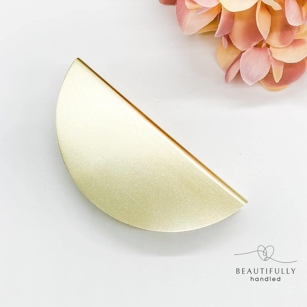 Gold Half moon handle - Beautifully Handled